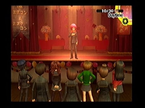 Let's Play Persona 4 Part 134 - High School Pageant! - YouTube