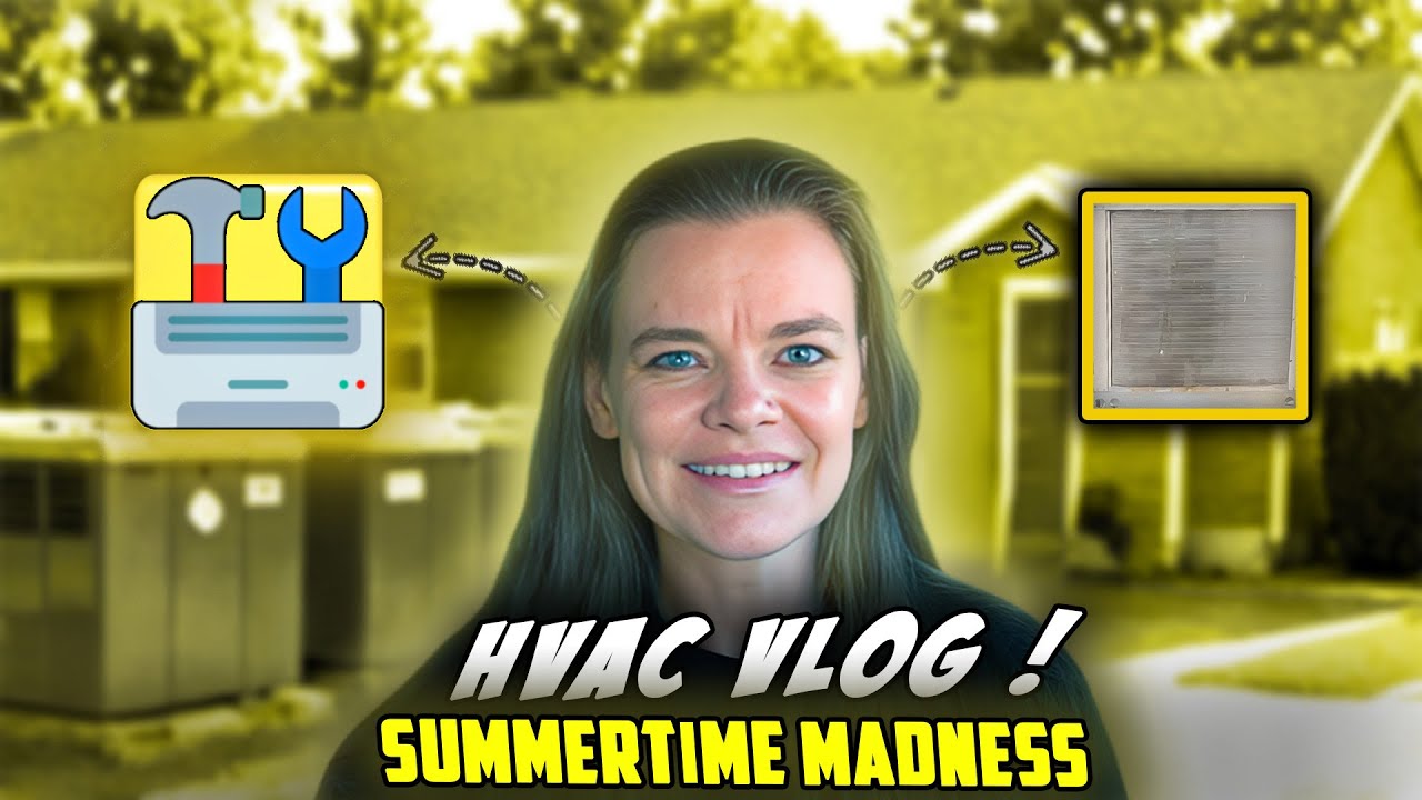 Summer Time Madness as an HVAC Tech | HVAC Vlog - YouTube