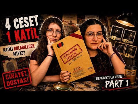 🕵🏻‍♀️ KATİL KİM? | Çözülmemiş Davalar - Seri Katil Cinayeti Part 1 