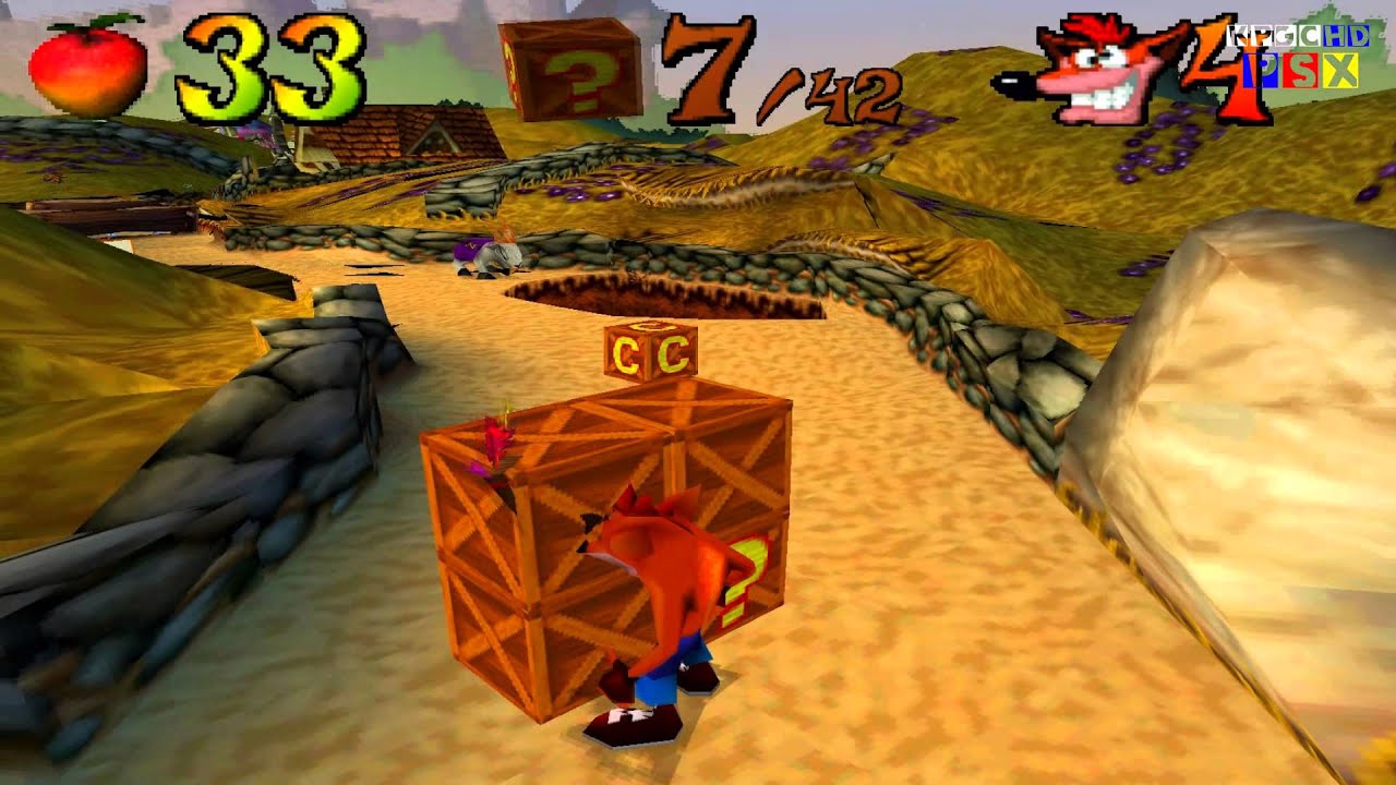 [PS1] Crash Bandicot 3 Warped with ePSxe (Full HD)[1080p] - YouTube