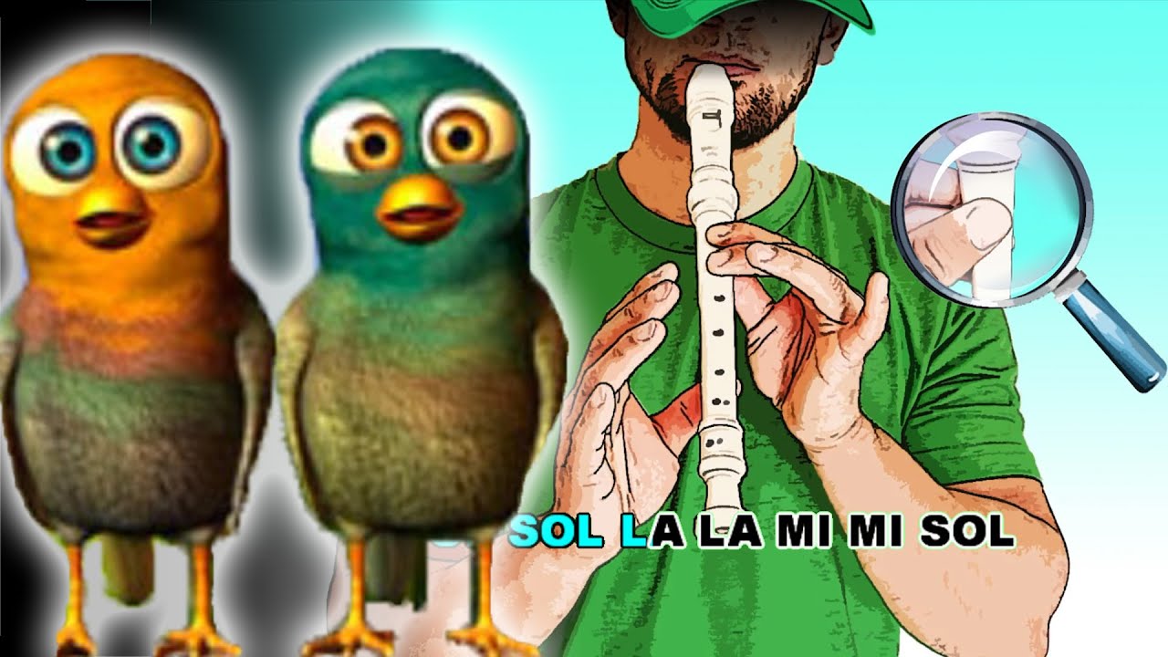 Pajaritos a Bailar - La Granja de Zenón | Flauta Fácil | Tutorial ...