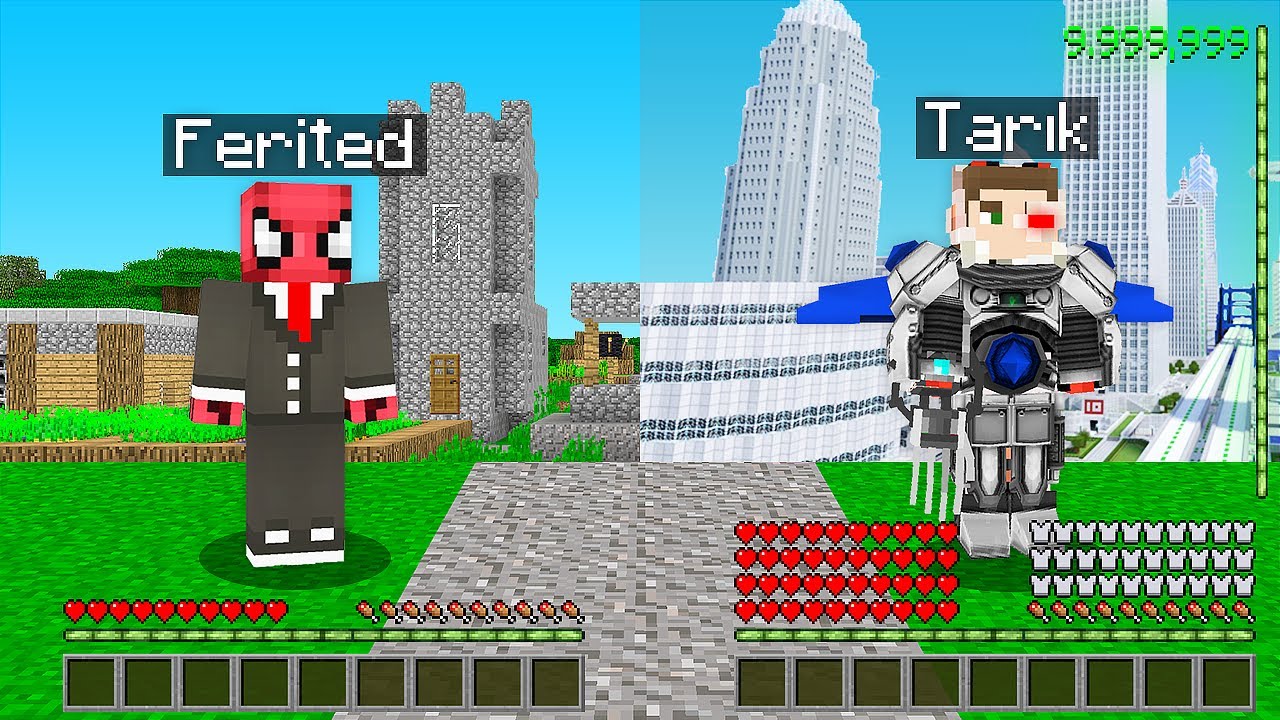 FERİTED VS MİNECRAFT #400 - YouTube