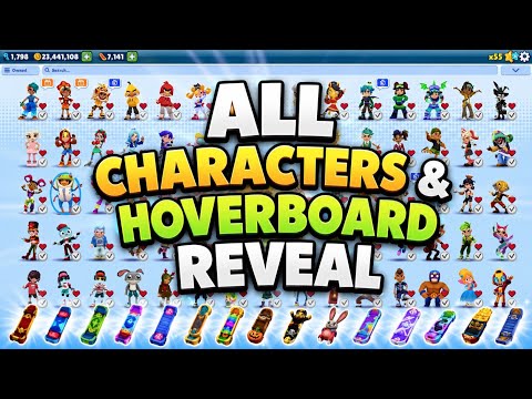 Subway Surfers All Characters & Hoverboards Revealed! 🎉 Full Collection 2026