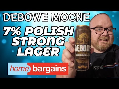Debowe Mocne |7%| Polish Lager Review! - YouTube