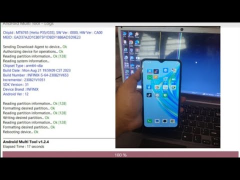 INFINIX HOT 30 MTK X669C FACTORY RESET AND FRP REBOOT INTO HIGH SPEED ...