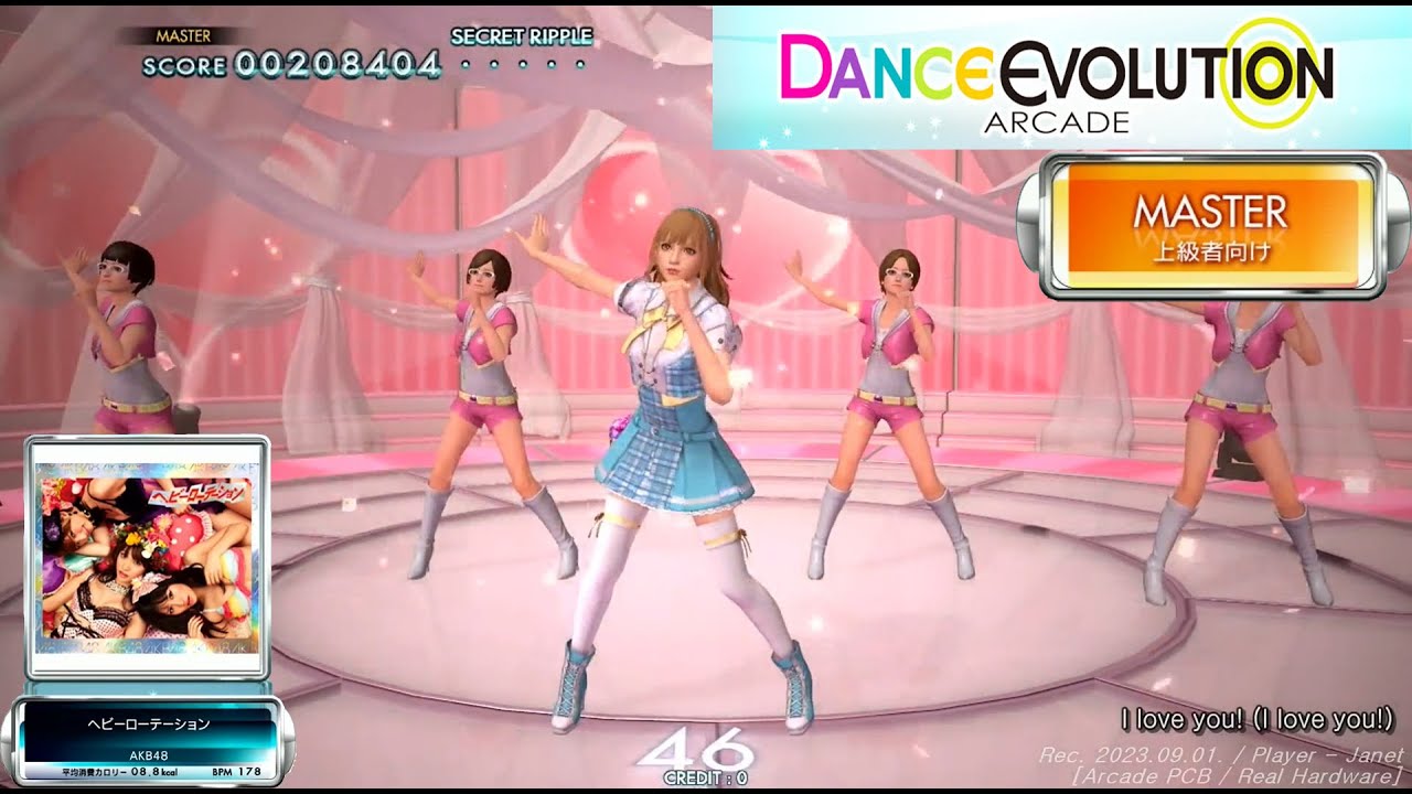 [ダンエボ] Heavy Rotation Playthrough / Dance Evolution AC / 댄스 에볼루션 아케이드 ...