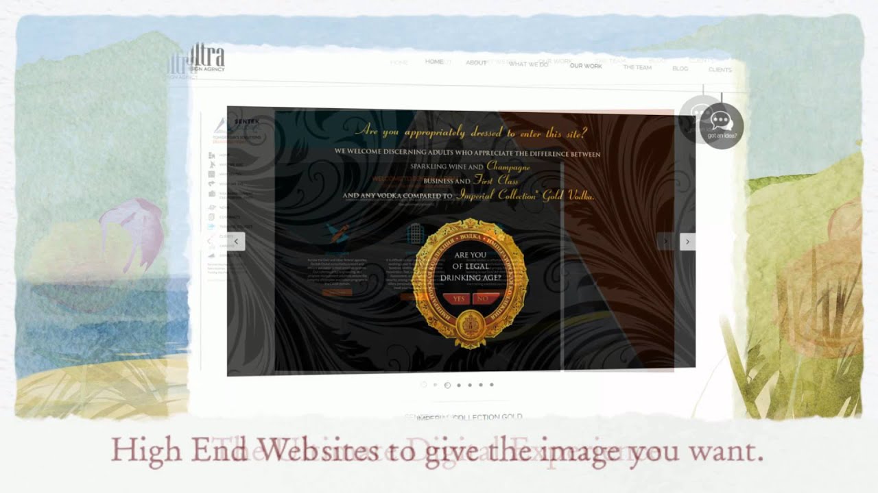 Carlsbad Web Design Agency Ultra Design 619-793-5799 - YouTube