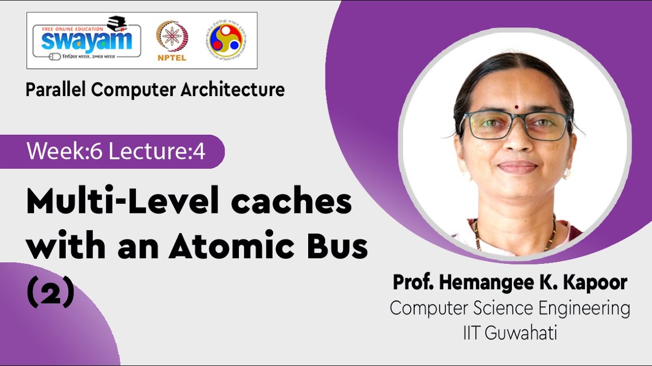 Lec 34: Multi-Level caches with an Atomic Bus (2) - YouTube