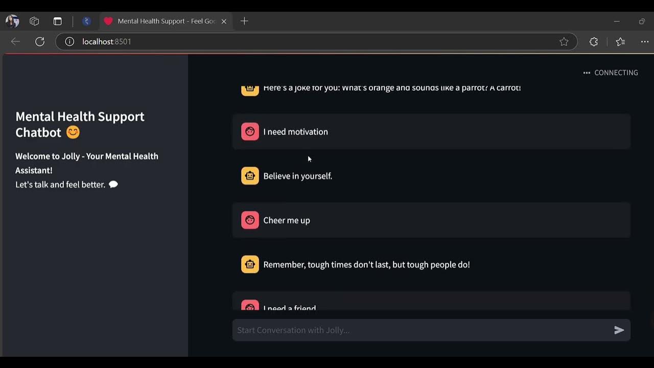 JOLLY-CHATBOTAPP-OUTPUT - YouTube