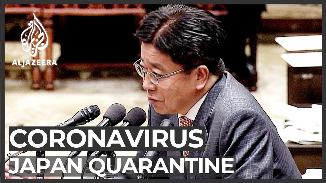 Coronavirus: Japan gov't defends handling of ship quarantine - YouTube