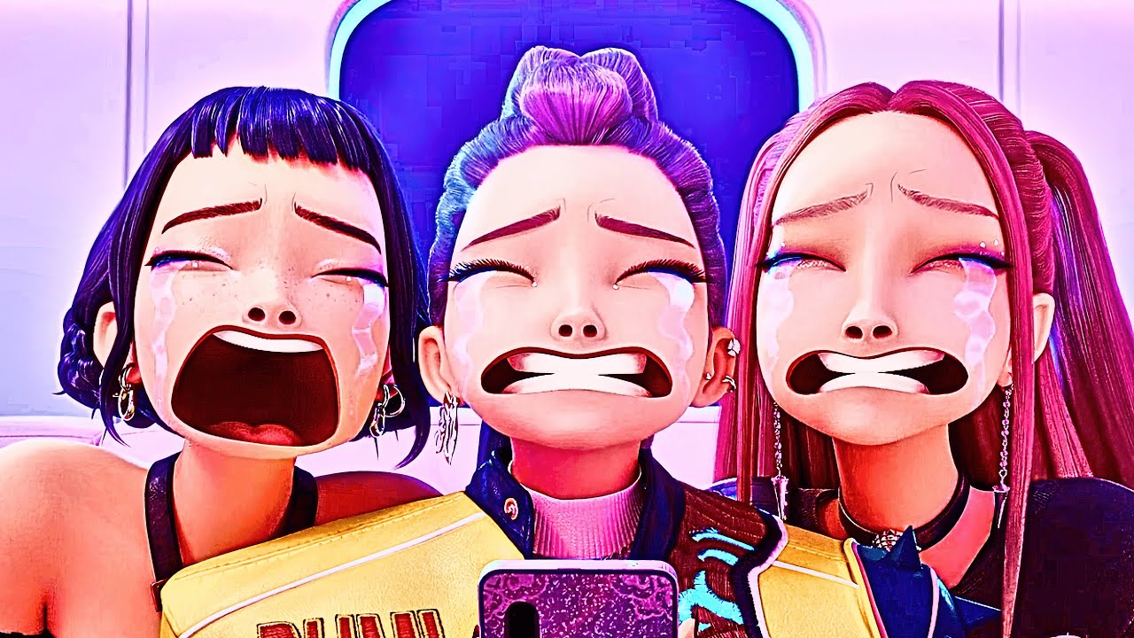 KPop Demon Hunters | All Girls GOOFY Moments Recap - YouTube