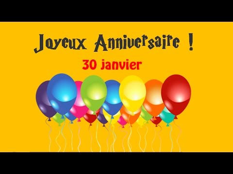 Anniversaire #2 - 30 janvier - YouTube