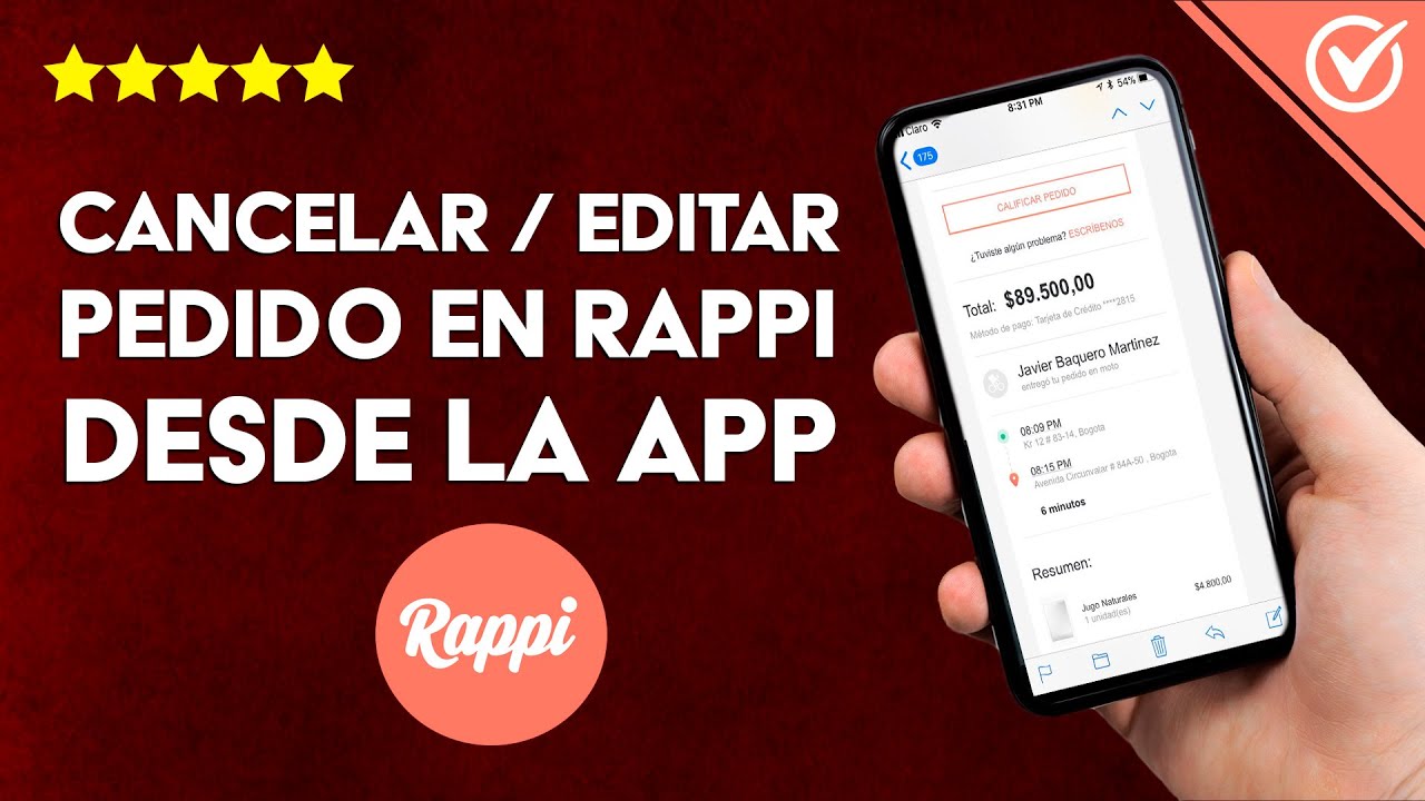 Cómo Cancelar o Editar un Pedido en Rappi Desde la App, Paso a Paso ...