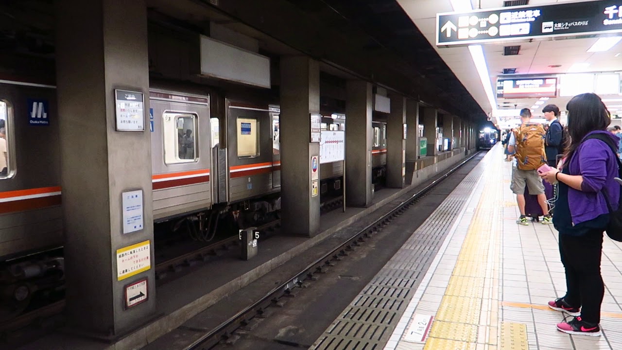 [HD] The Osaka Municipal Subway Sakaisuji Line 66616F and Hankyu 7304F ...