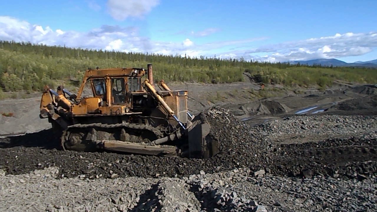 Комацу D - 355 - YouTube