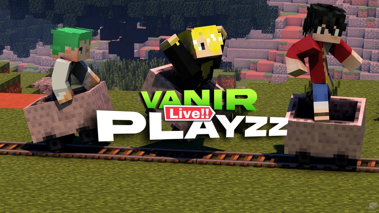 BADMOSH GANG IS HERE | AM LIVE IN MINECRAFT |LIVE BY VANIR - YouTube