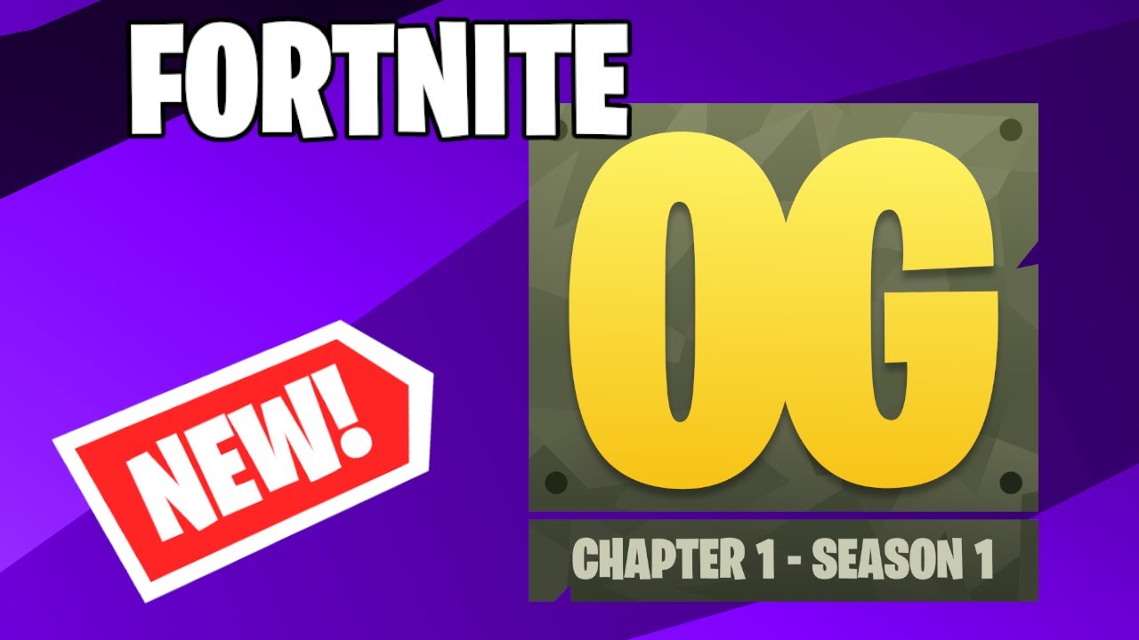 Fortnite - *NEW OG Chapter 1 - YouTube