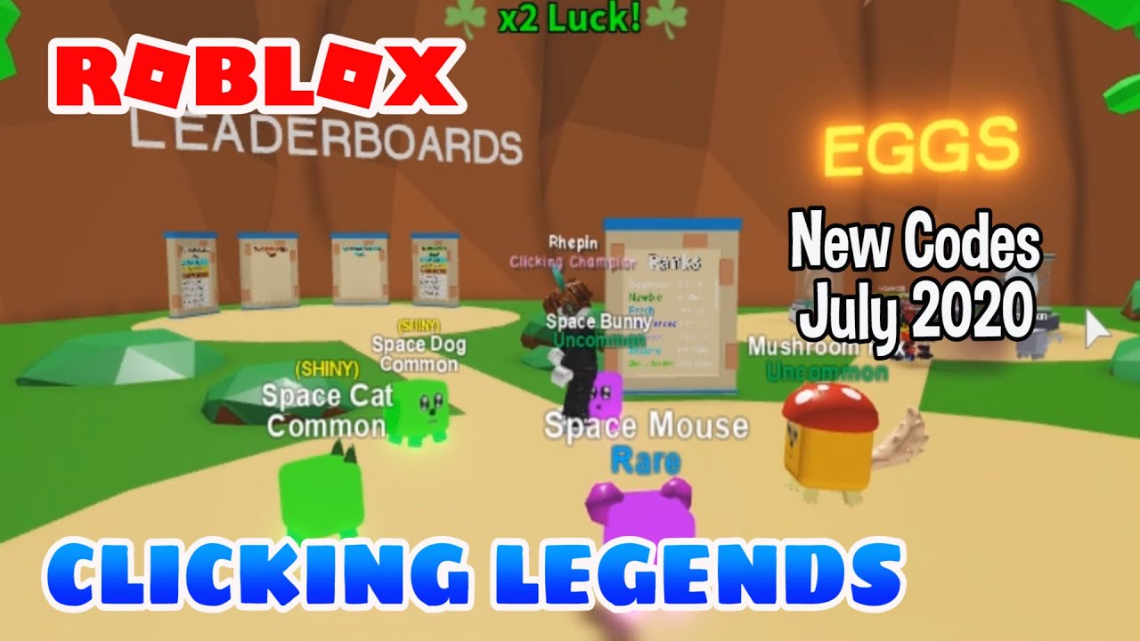 Roblox Clicking Legends [🌋VOLCANO🌋] New Codes July 2020 - YouTube