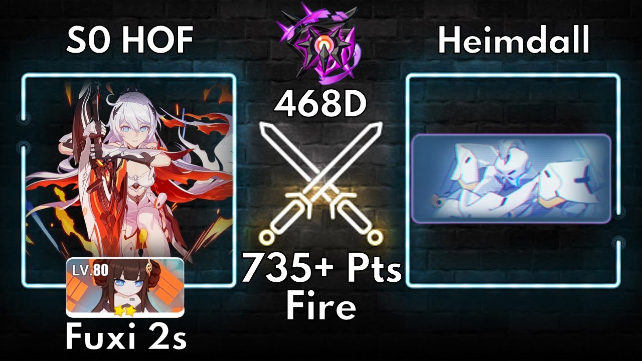 HI3 SEA EX Abyss | Nirvana 468D Fire Heimdall 735 Pts (SS CN SS AE S0 ...