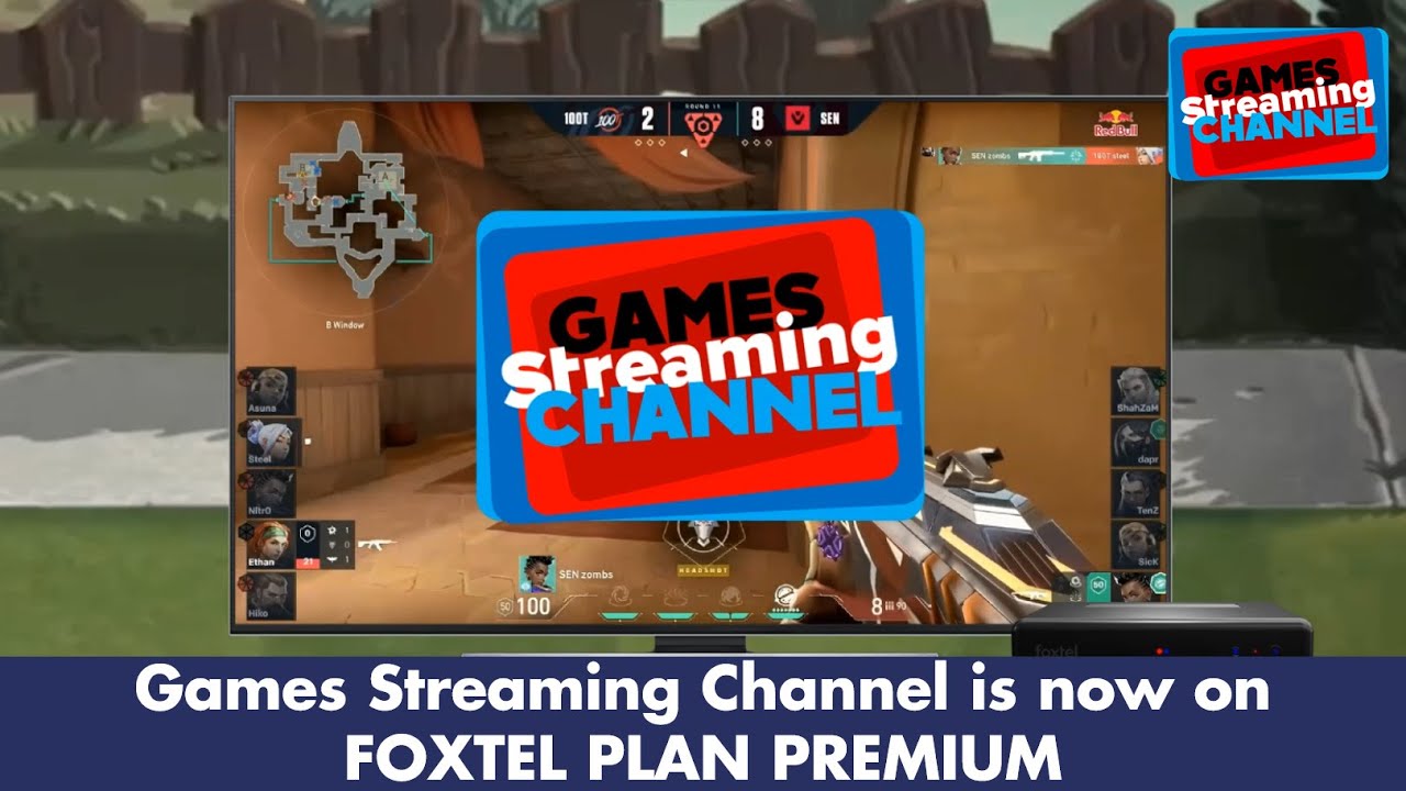 Games Streaming Channel in New Channels is now on FOXTEL PLAN PREMIUM ...