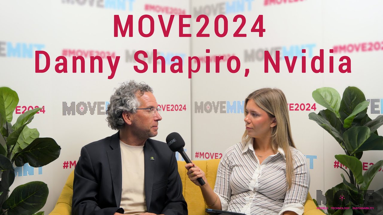 MOVE2024 - Interview with Danny Shapiro from Nvidia - YouTube