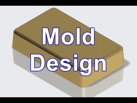 PTC Creo Mold Design exercise 금형설계 - YouTube