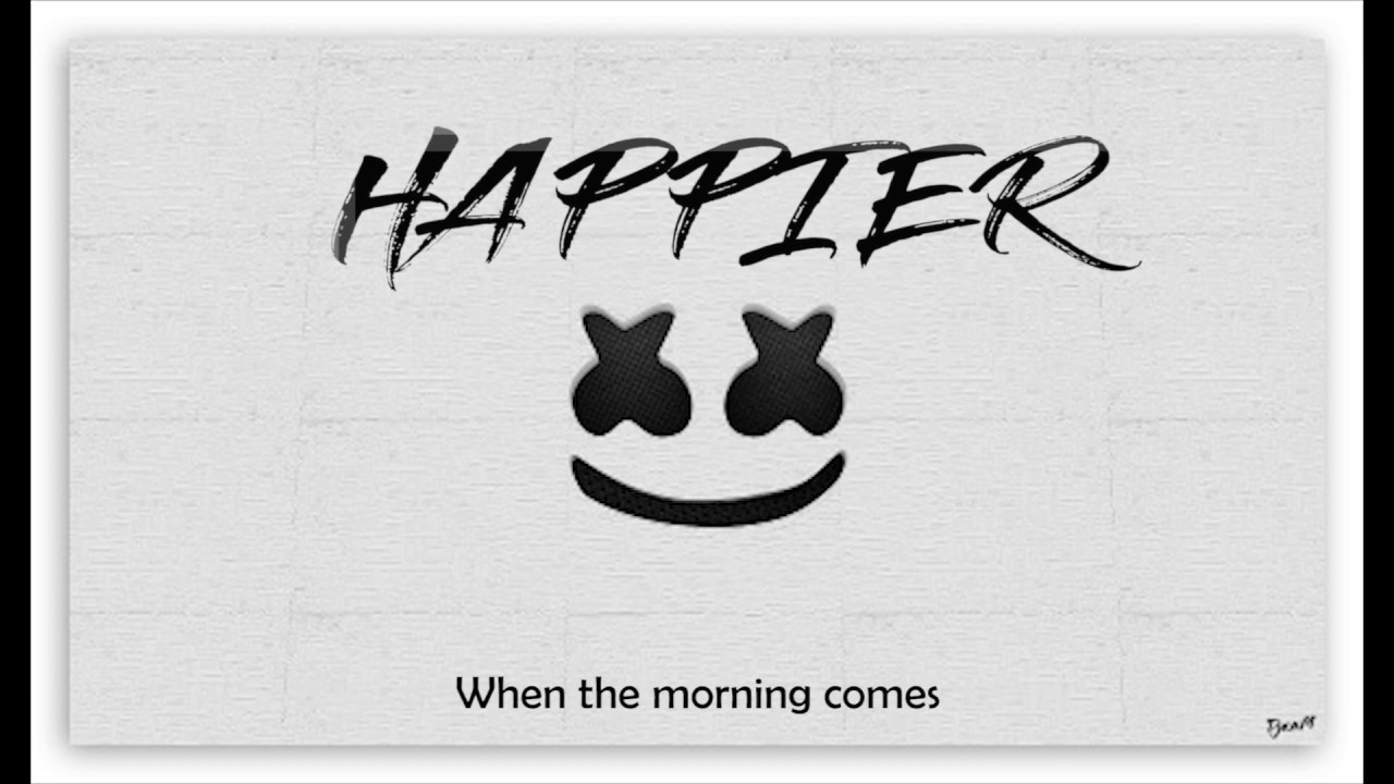 Marshmello ft. Bastille - Happier (Official Lyric Video) - YouTube