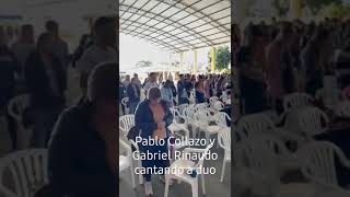 Pablo Collazo y Gabriel Rinaudo cantando a duo Chords - Chordify