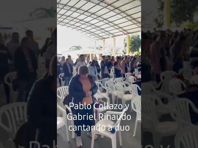 Pablo Collazo y Gabriel Rinaudo cantando a duo Chords - Chordify