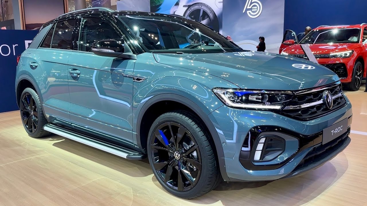 VOLKSWAGEN T-ROC R-Line 2023 - FIRST LOOK & visual REVIEW - YouTube