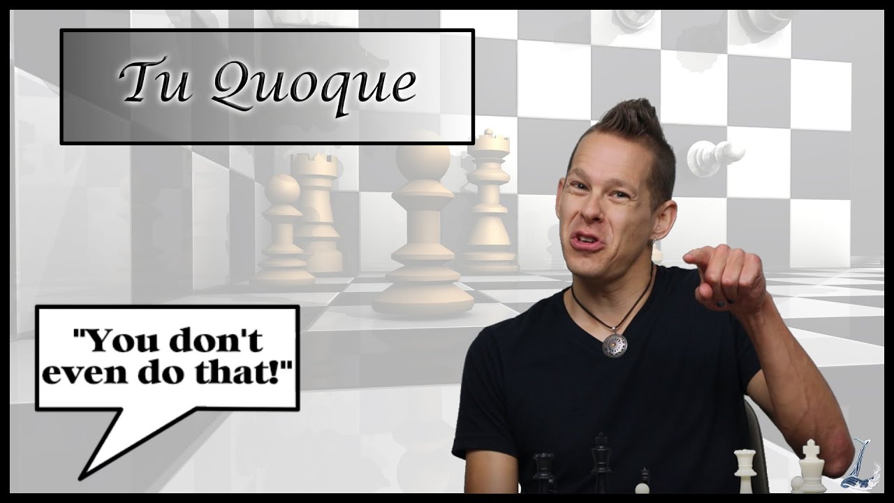 What is the tu quoque fallacy? Logical Fallacies Explained #9 - YouTube