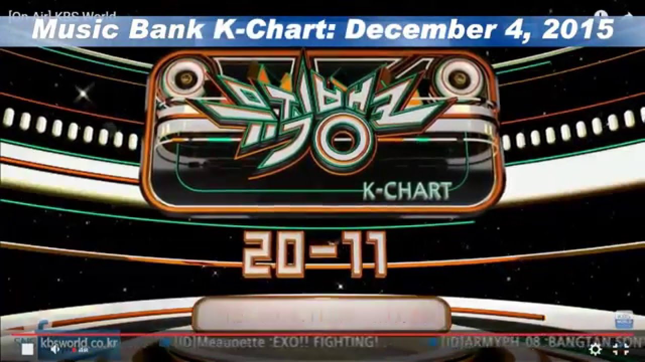 151204 Music Bank K-Chart 20-11 - YouTube