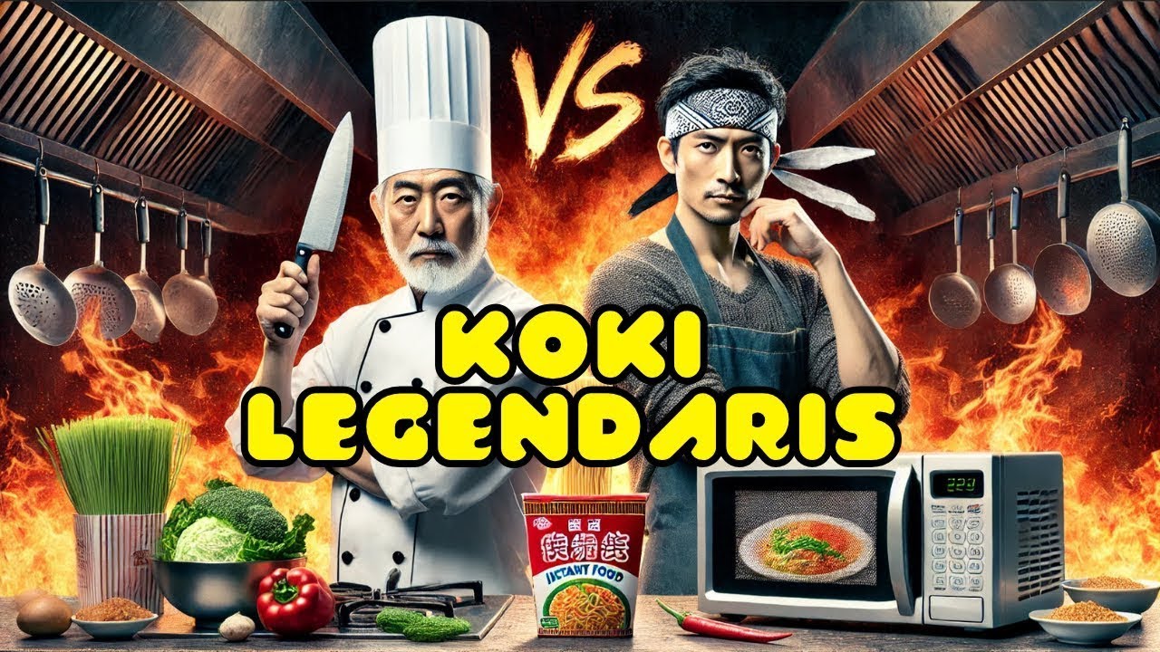 Koki Legendaris vs Koki Masakan Instan! Siapa yang Menang...? - YouTube