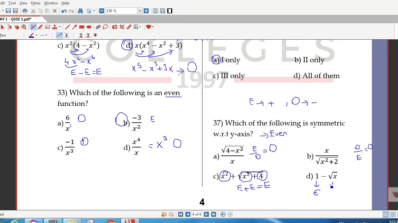 Zero Mistake 1 Day 1, Quiz-1D - YouTube