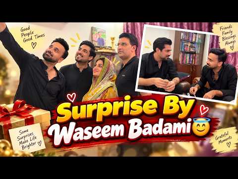 Surprise By Waseem Badami | Farah Iqrar Vlog