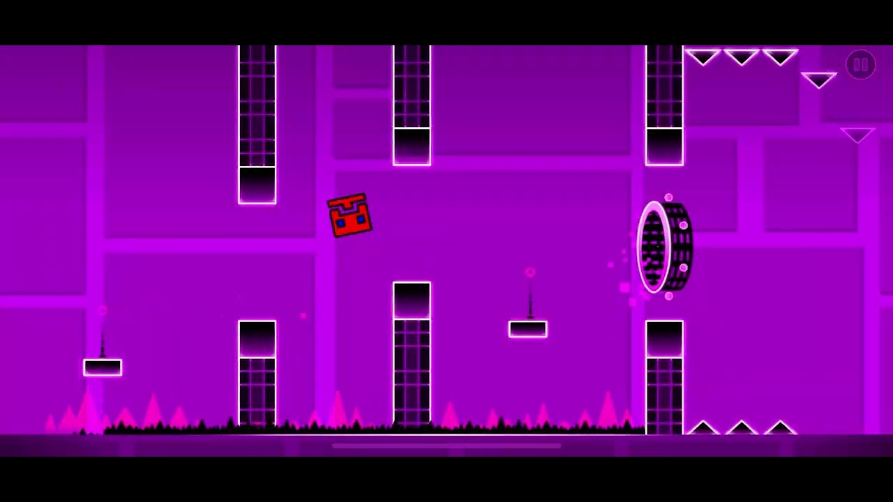 First Footage Geometry Dash: Level 7 - Jumper - YouTube