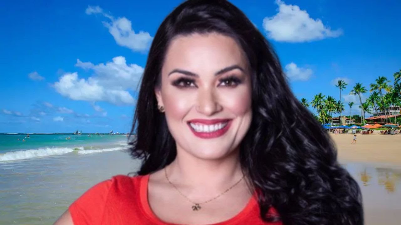 MILENE PAVORÔ ESBANJA SIMPATIA NA PRAIA - YouTube