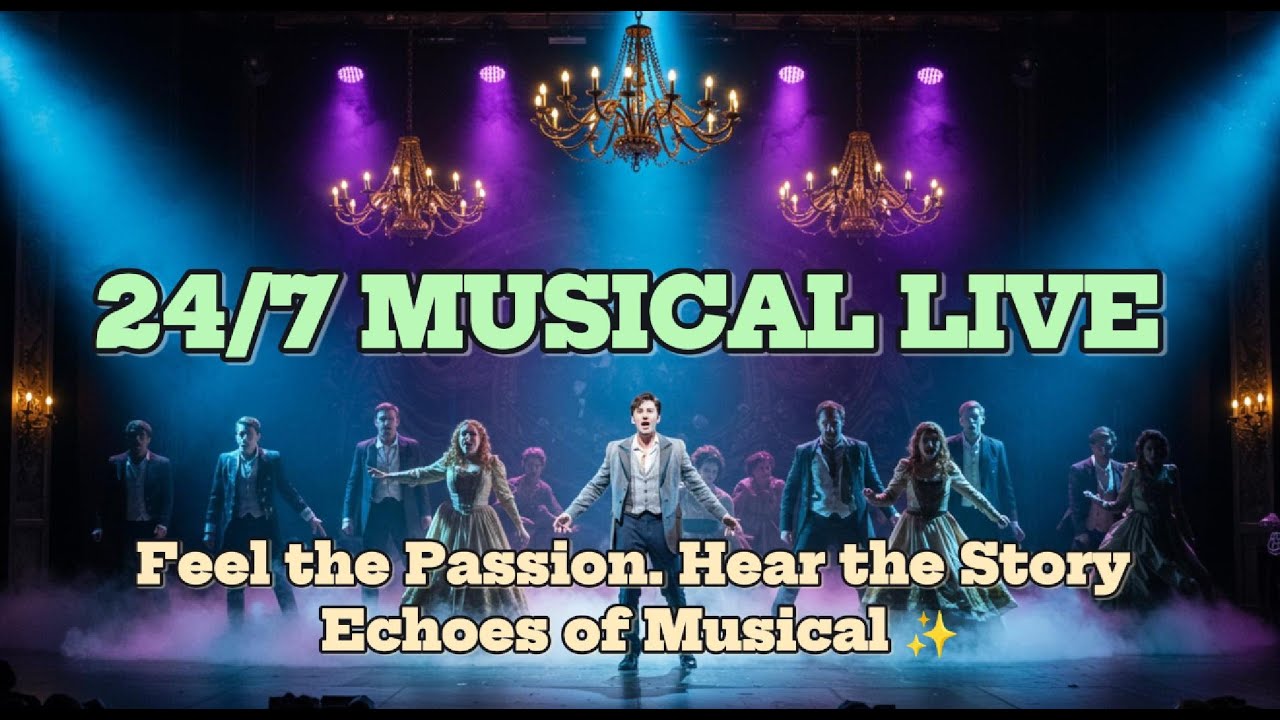 Echoes of Musical 🎭 | 24/7 Broadway-Style Ballads & Musical Journey ...