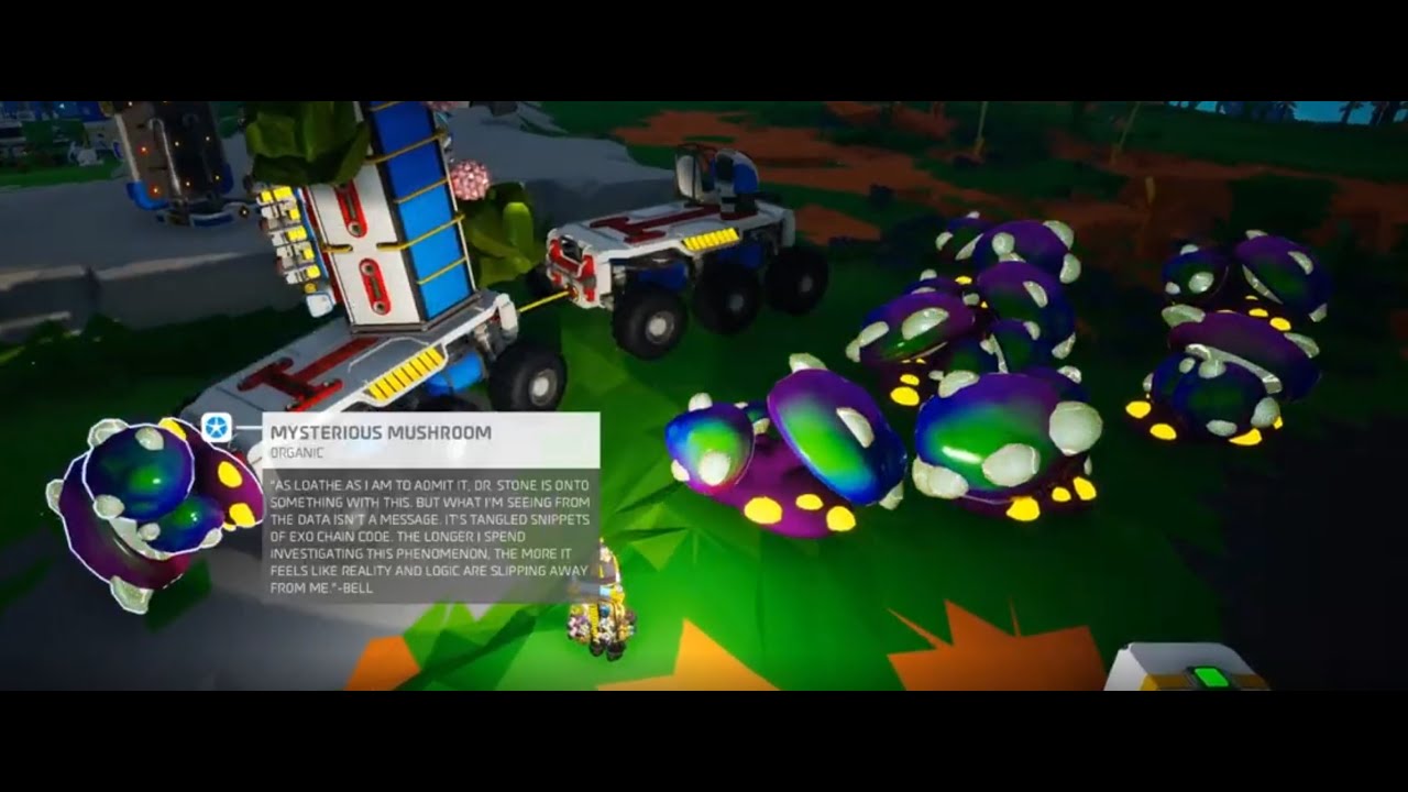 Astroneer - Railway EXO Mission - Transport Mystery Shroom (13 Final ...