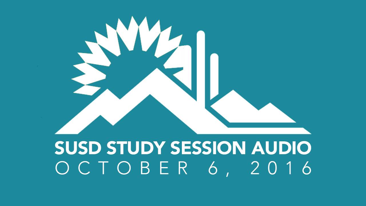 SUSD Governing Board Study Session 10-6-16 - YouTube