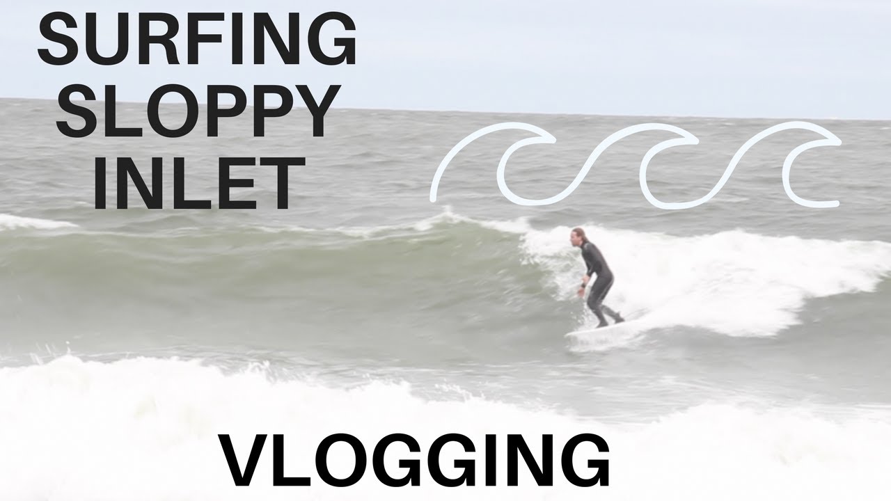 Surfing Mushy Waves at the Indian River Inlet! - YouTube