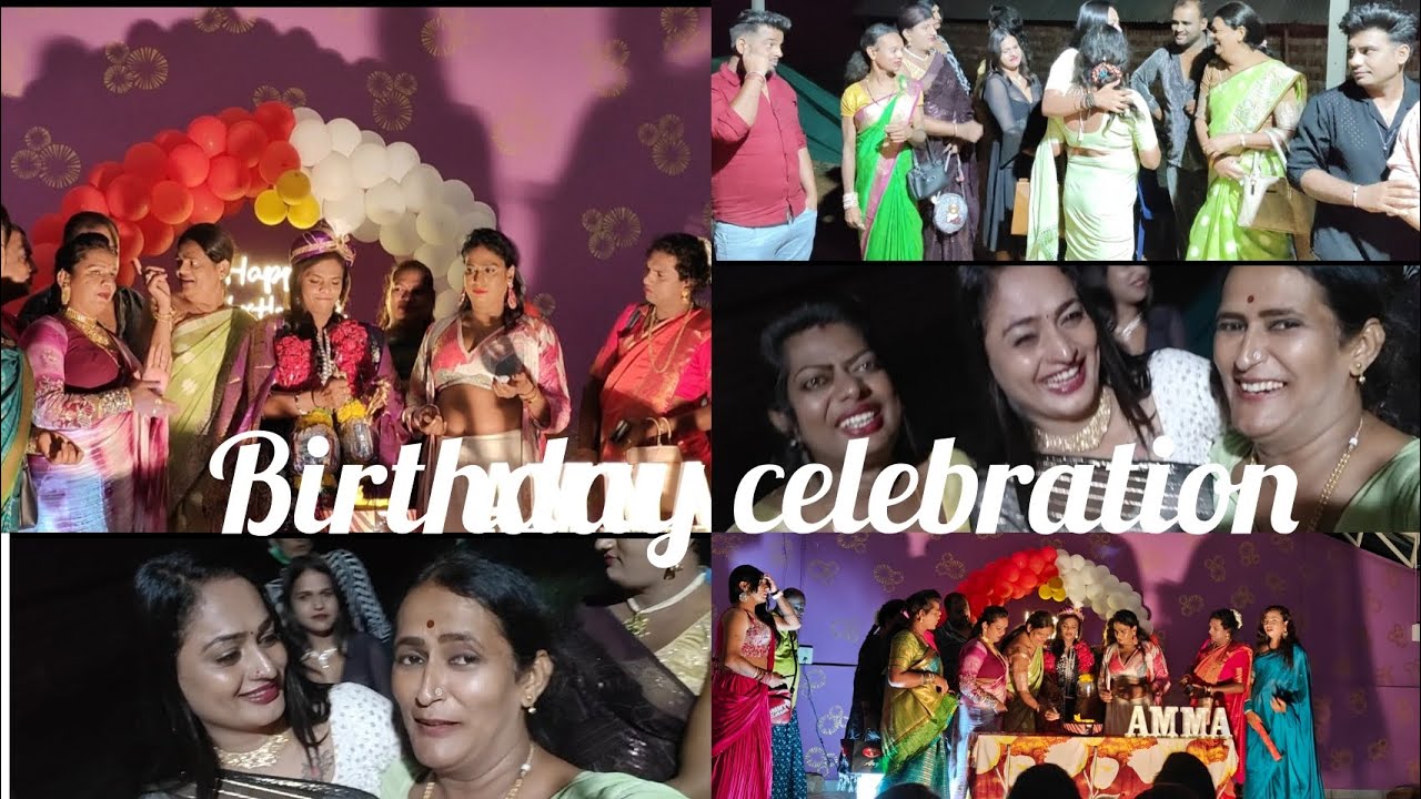 Birthday celebration in transgender / transgender lifestyle ...