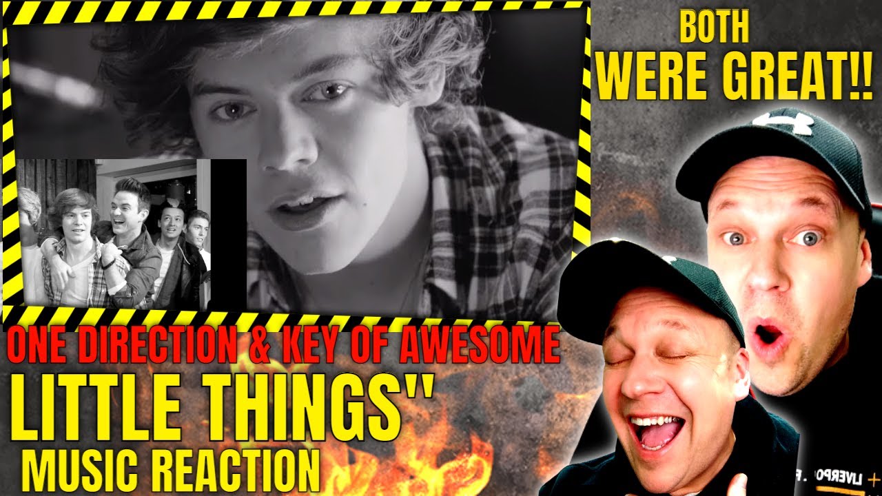 Double Reaction - One Direction & Key Of Awesome " LITTLE THINGS ...