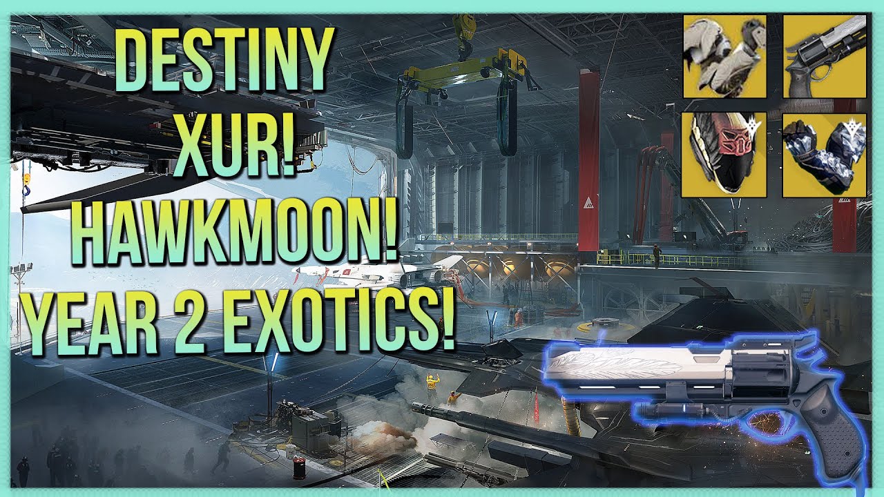 Destiny: Xur Sept. 25! Best Hand Cannon! HAWKMOON! YEAR 2 EXOTICS ...