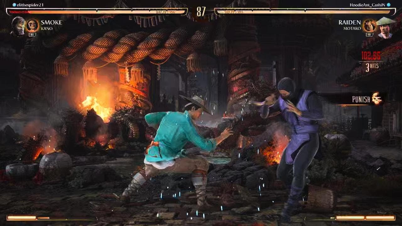 Mortal Kombat 1 Smoke vs Raiden #MK1 - YouTube