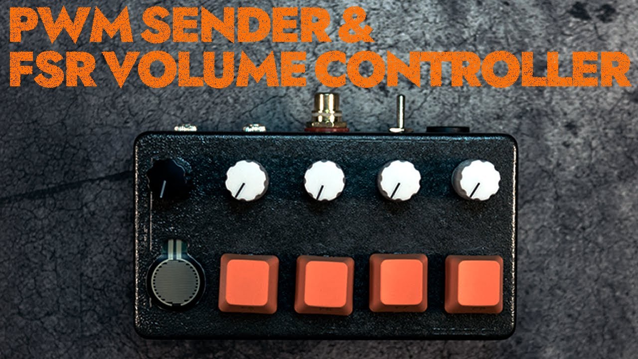 PWM SENDER + FSR VOLUME CONTROLLER - YouTube