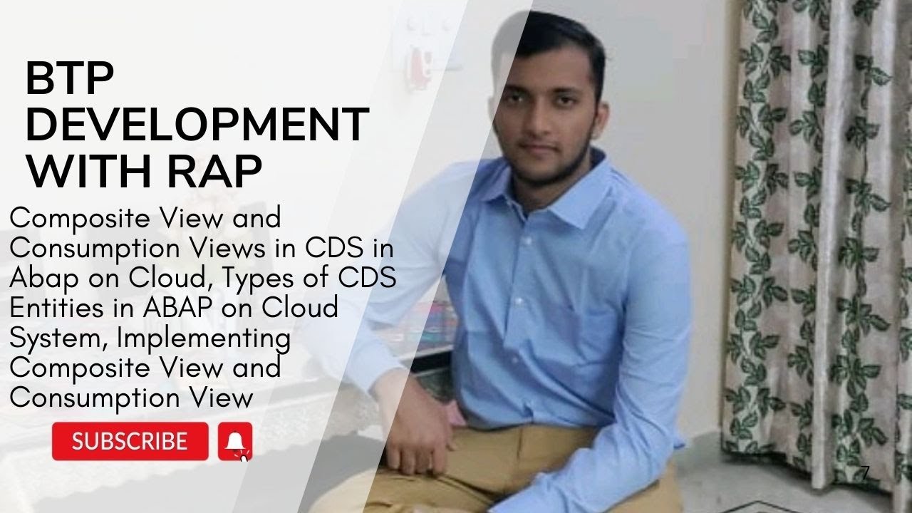 17. Composite View and Consumption Views in CDS in Abap on Cloud - YouTube