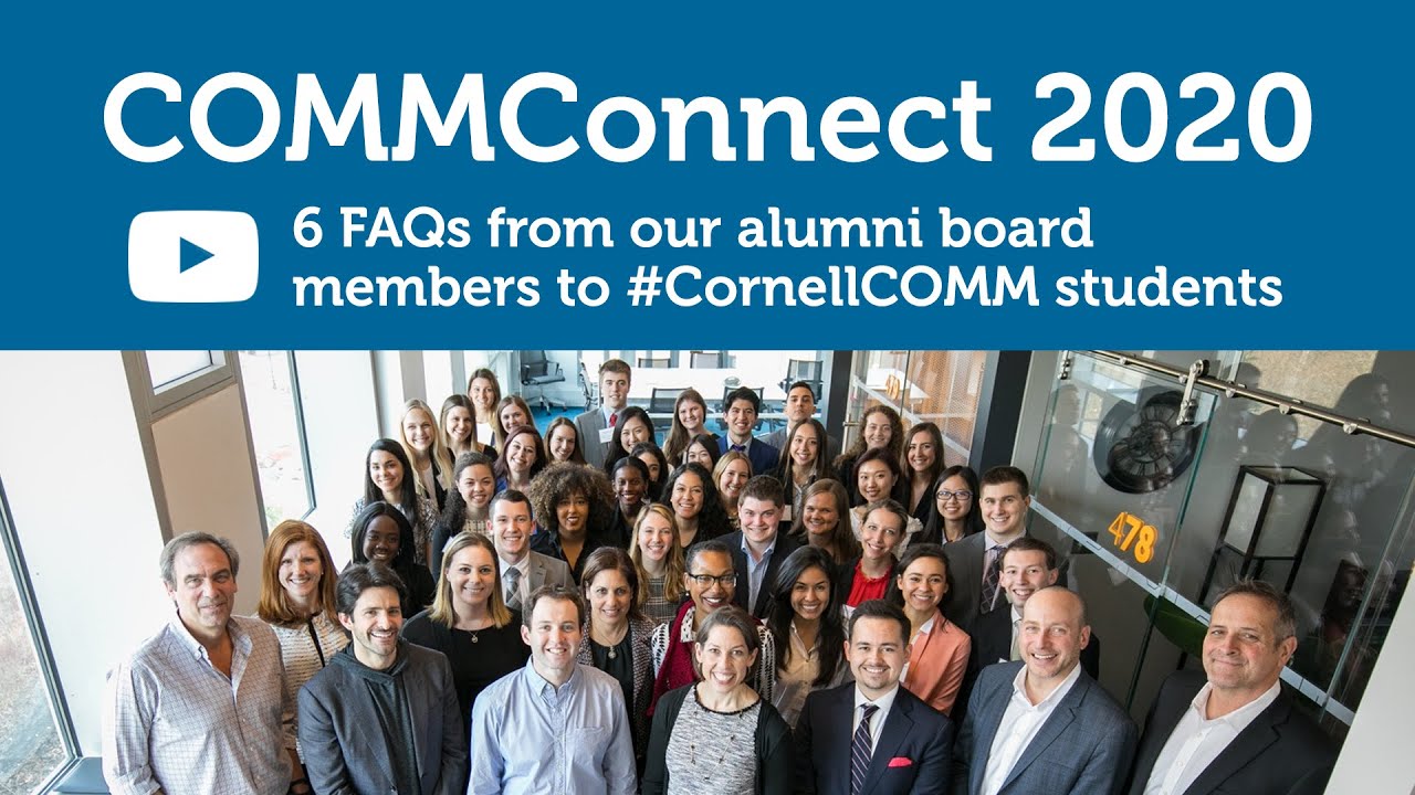 Virtual COMMConnect 2020: Six Frequently-asked Questions Answered - YouTube