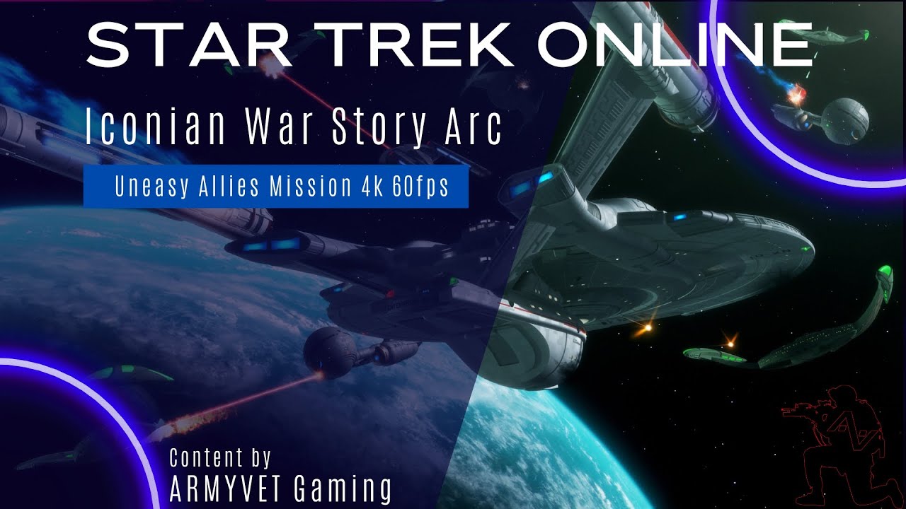 Star Trek Online Iconian War Story Arc Uneasy Allies Complete - YouTube