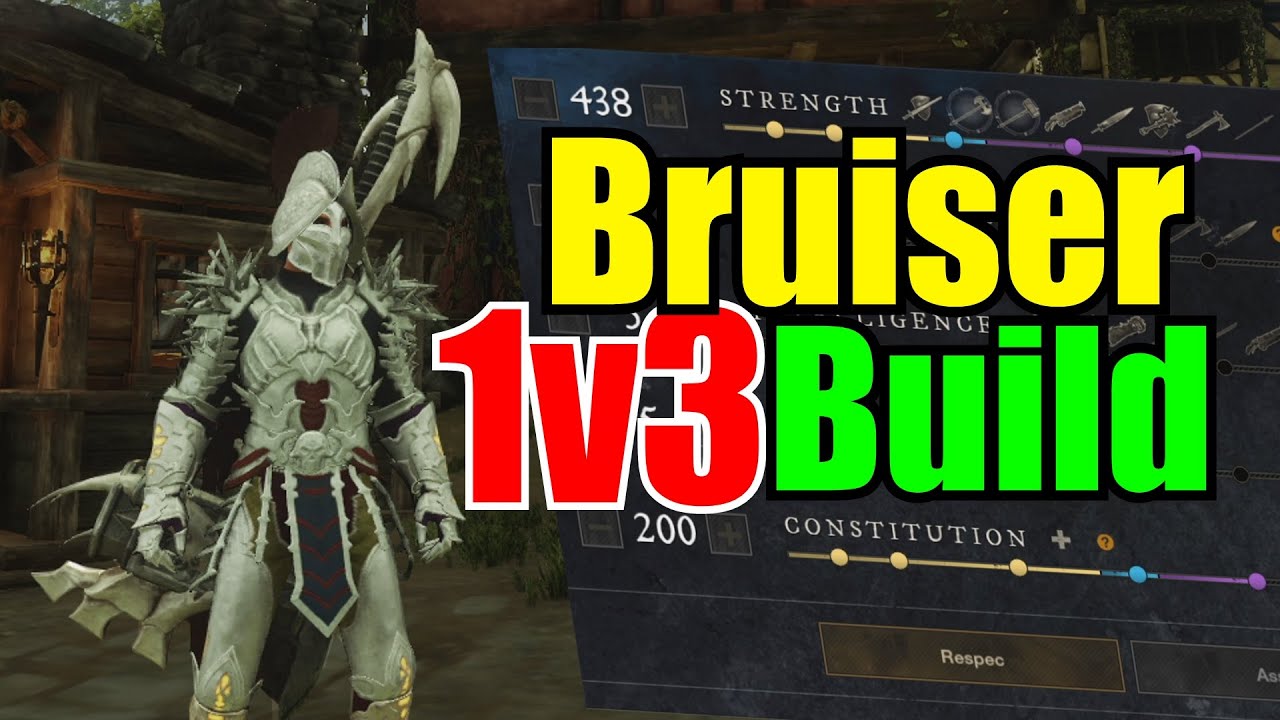 1v3 Solo Bruiser + Build Guide - New World Aeternum Meta - YouTube